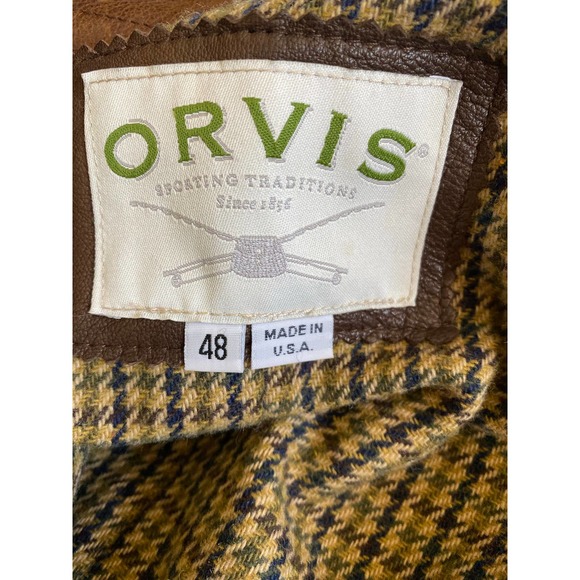 Orvis | Jackets & Coats | Vintage Orvis Mens Leather Jacket Xl | Poshmark